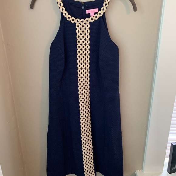 Lilly Pulitzer | Dresses | Nwt Lilly Pulitzer Navy Sasha Shift Dress ...